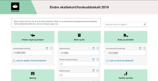 Skal du endre skattekort for vergehaver ? – FasteVerger.no